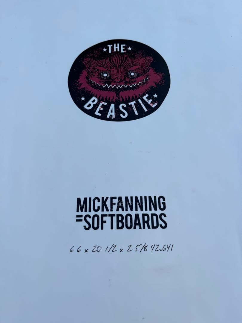 MICKFANNING MF ミックファニング THEBEASTIE ビースティ
