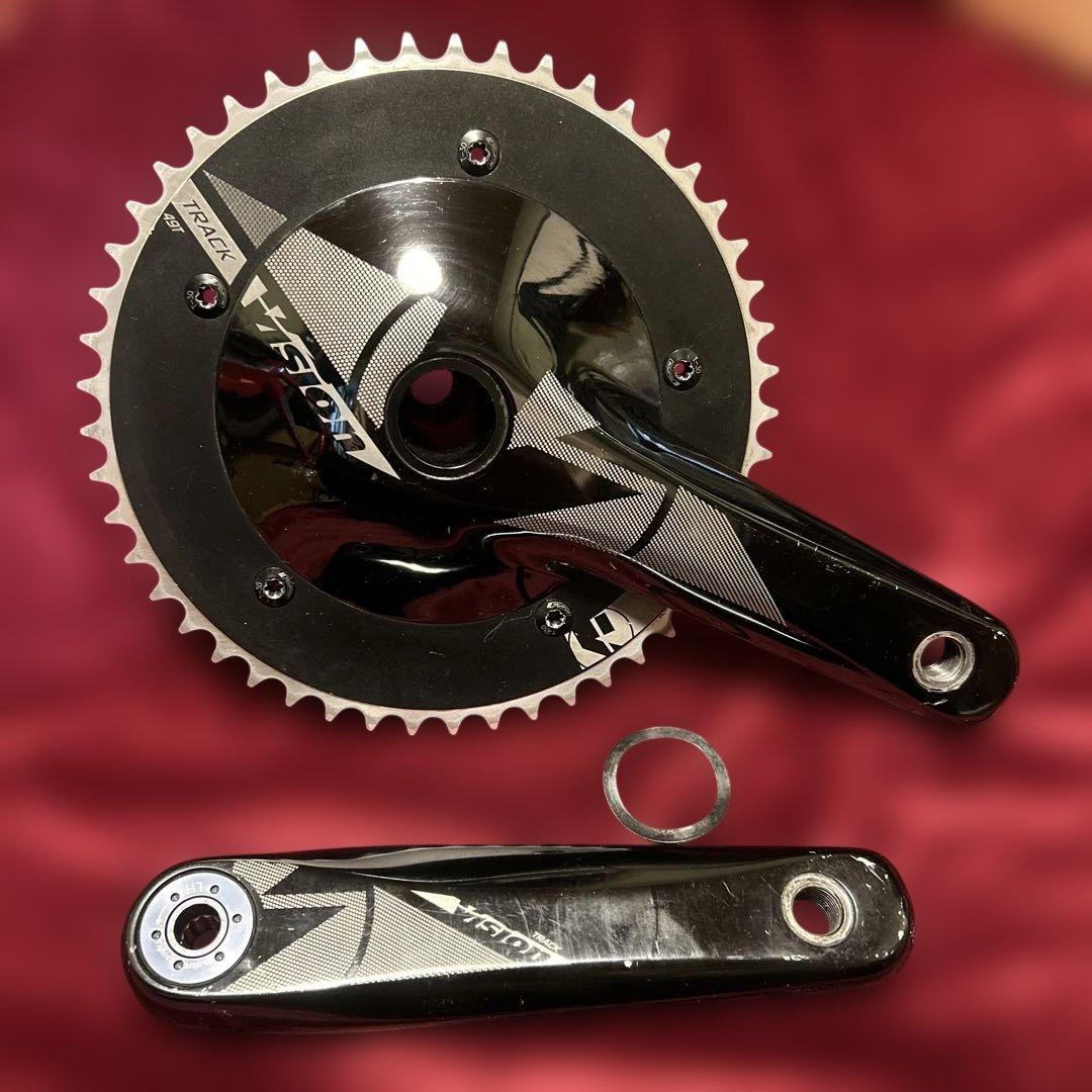 パーツ VISION Track crankset 165mm 49T