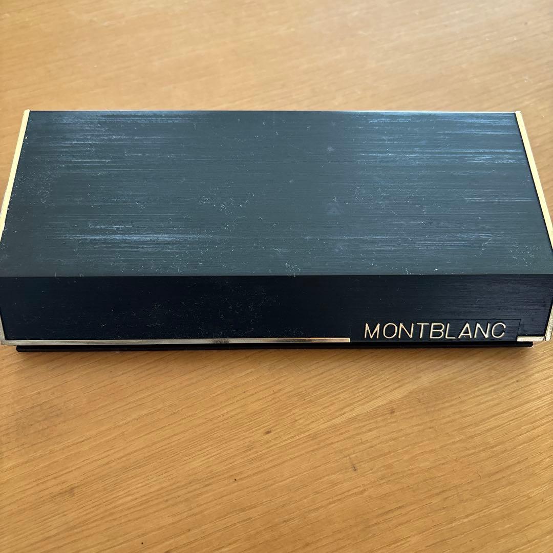 【新品未使用】MONT BLANC 万年筆 黒