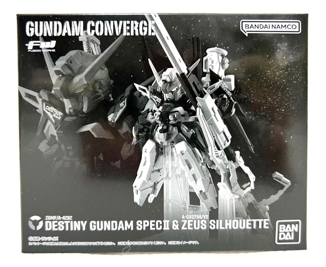 GUNDAM CONVERGEデスティニーガンダムSpecII＆ゼウスシルエット