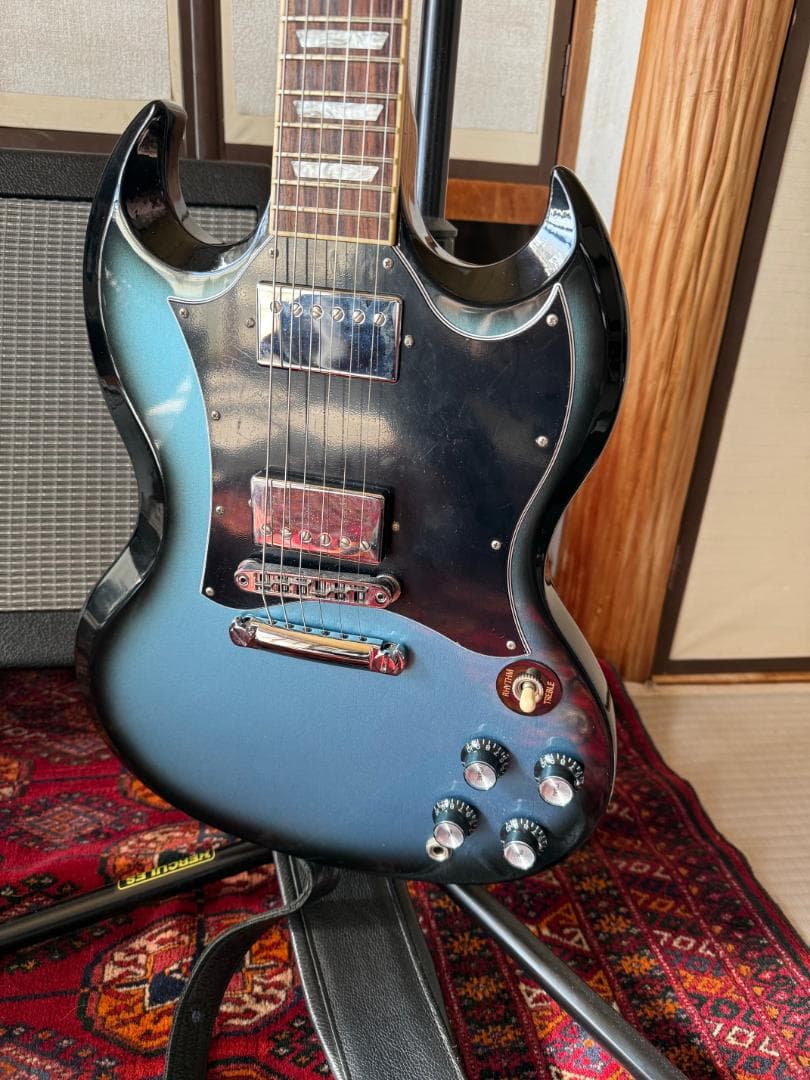 ギター Gibson SG Pelham Blue Sunburst