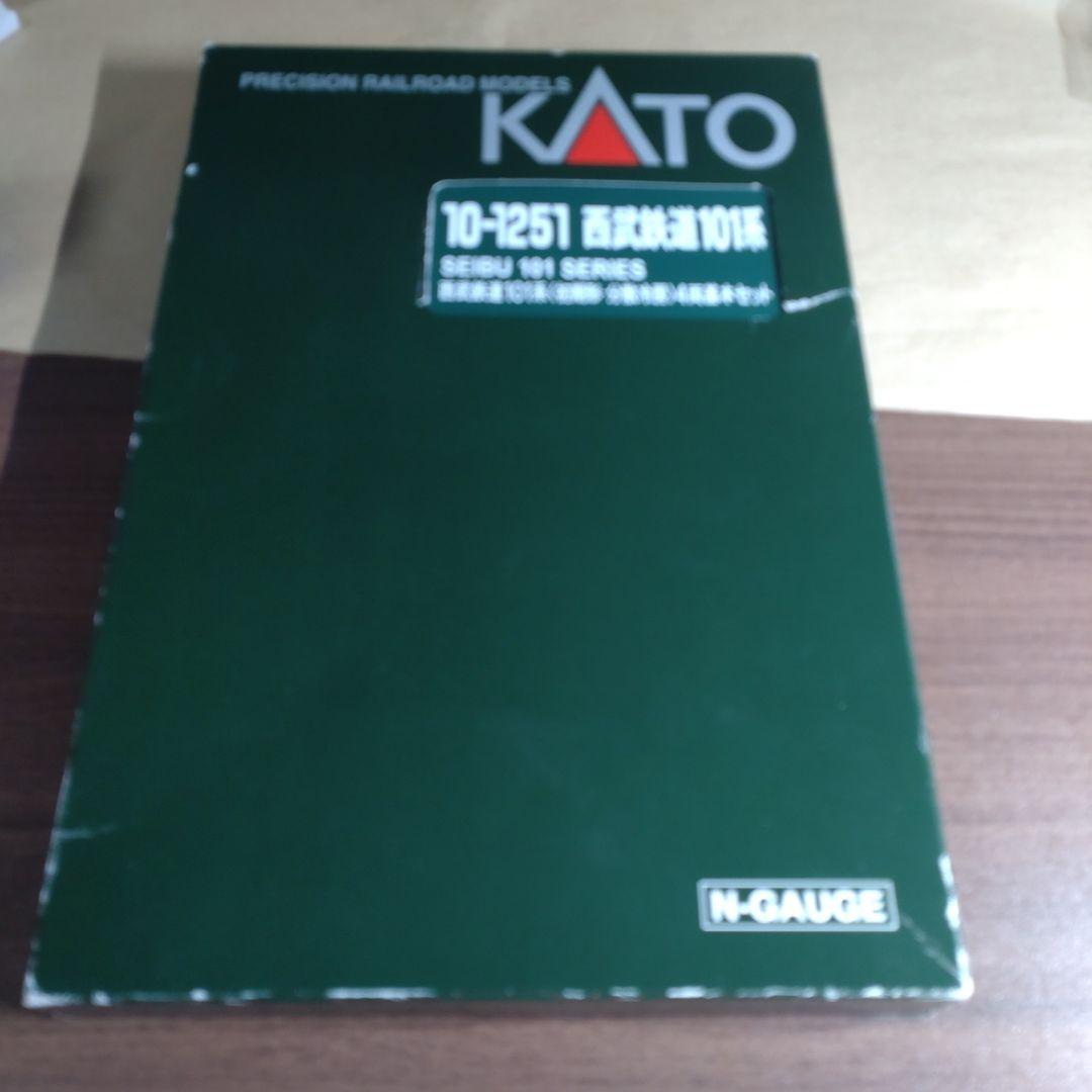 KATO 10−1251 西武鉄道101系〈初期型・分散冷房〉4両　室内灯入
