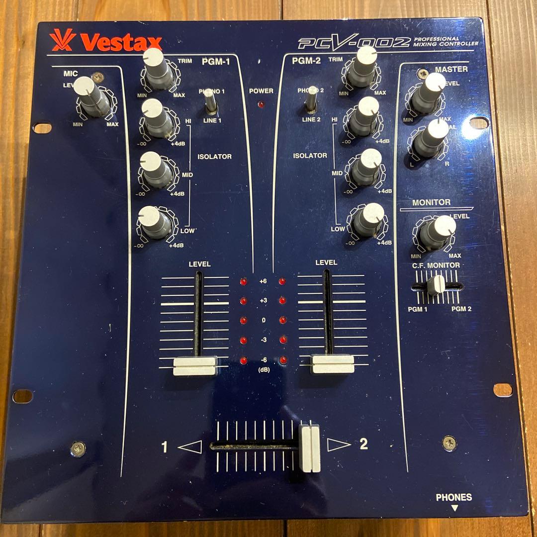 Vestax pmc 01 A PCV 002 セット DJミキサー ベスタクス