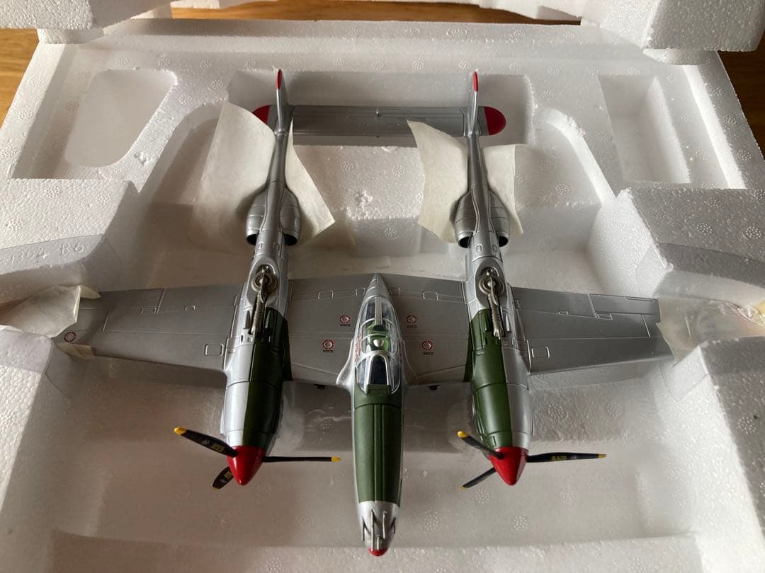 【希少】　フランクリンミント　P-38 LIGHTNING 飛行機
