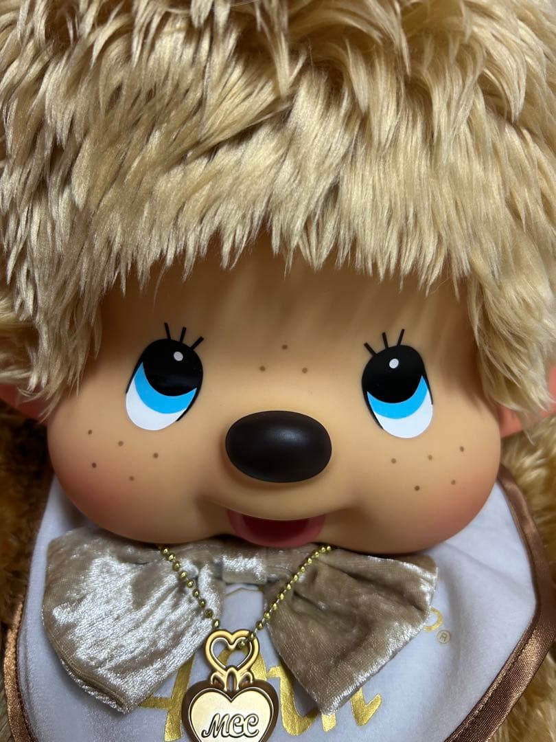 40周年 モンチッチ2L ゴールド　しなこモンチッチ付き　monchhichi