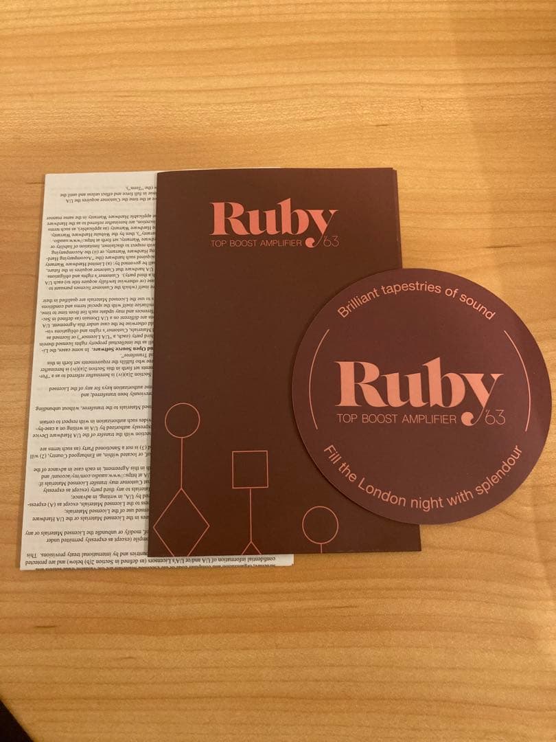 UAFX Ruby ギターエフェクター