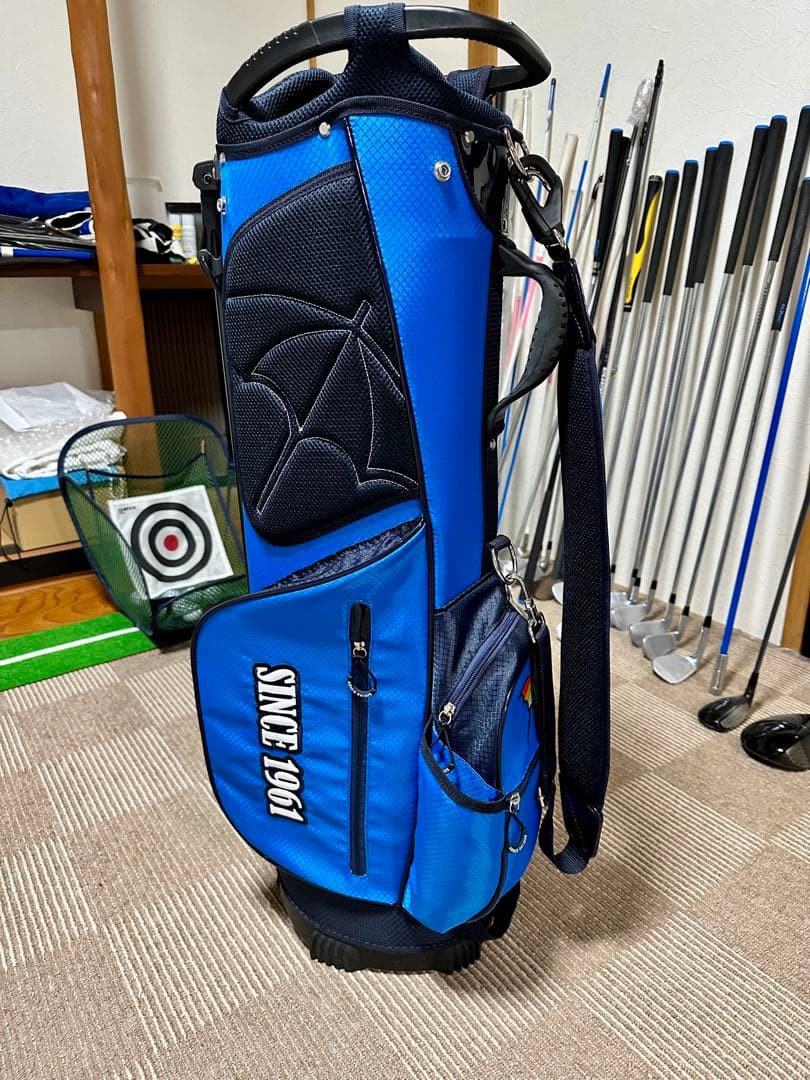 新品　ARNOLD PALMER ゴルフバッグ 青 9.0型　スタンドタイプ