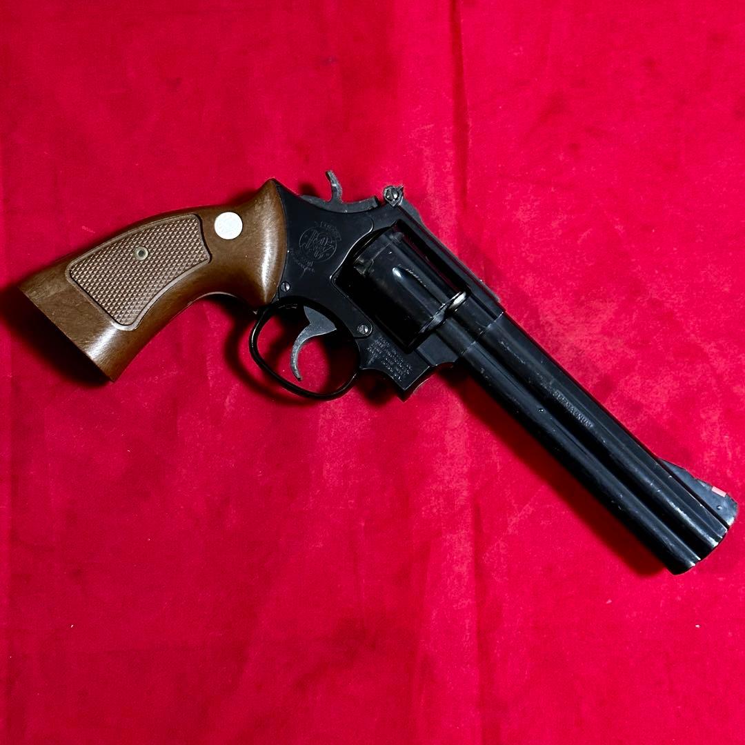整備済 MGC S&W M586 357 MAGNUM 6inch 箱 説明書付