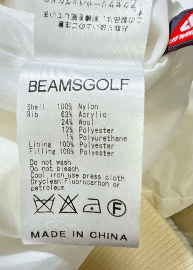 BEAMSGOLF ビームスゴルフ プリマロフト ボンバージャケット