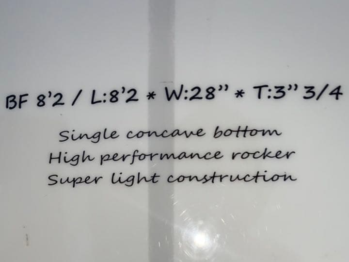 Bill Foote SPD 8'2\" ビルフット SUP