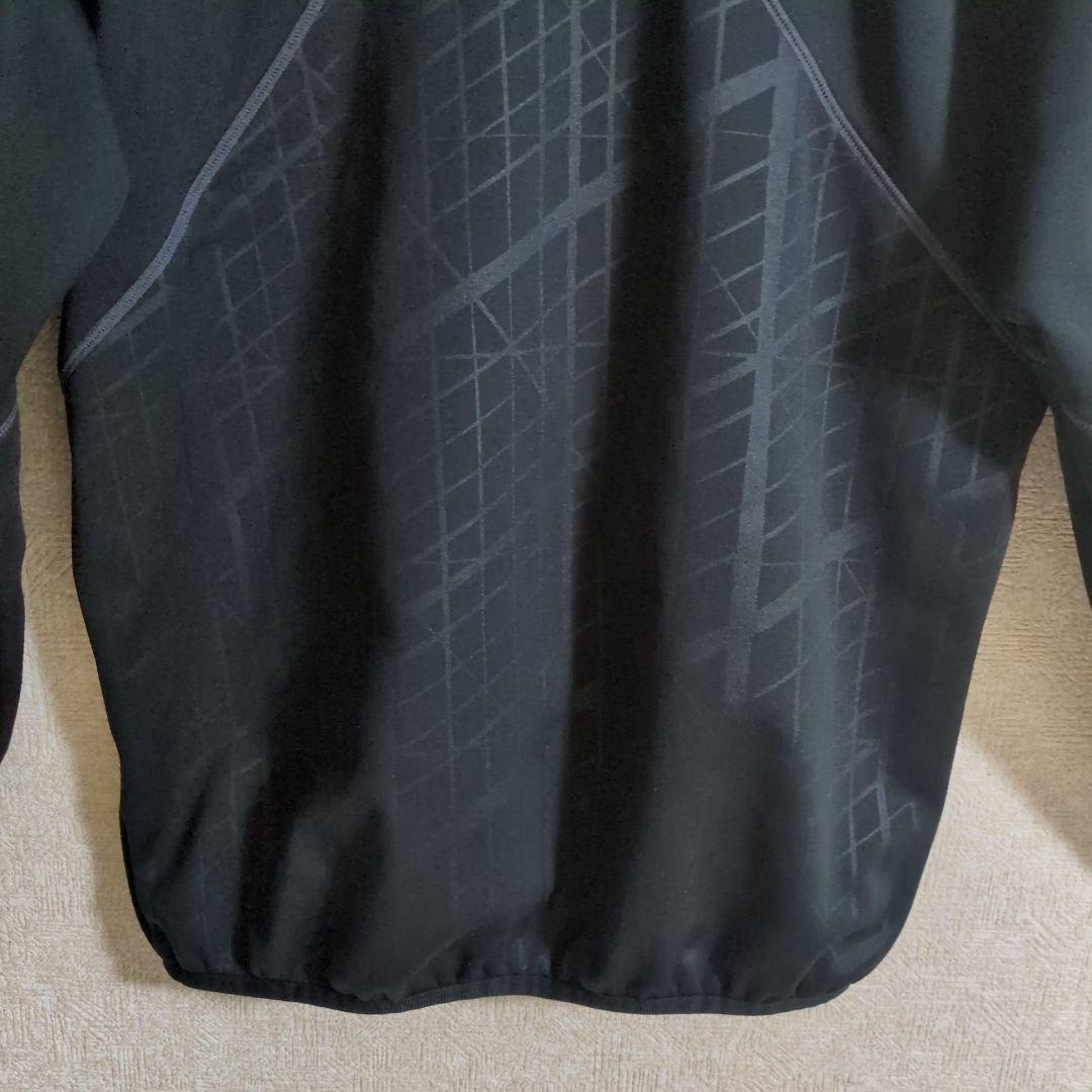 ミズノ 限定ウェアー ミズノプロ テックシールド 長袖パーカー L 黒