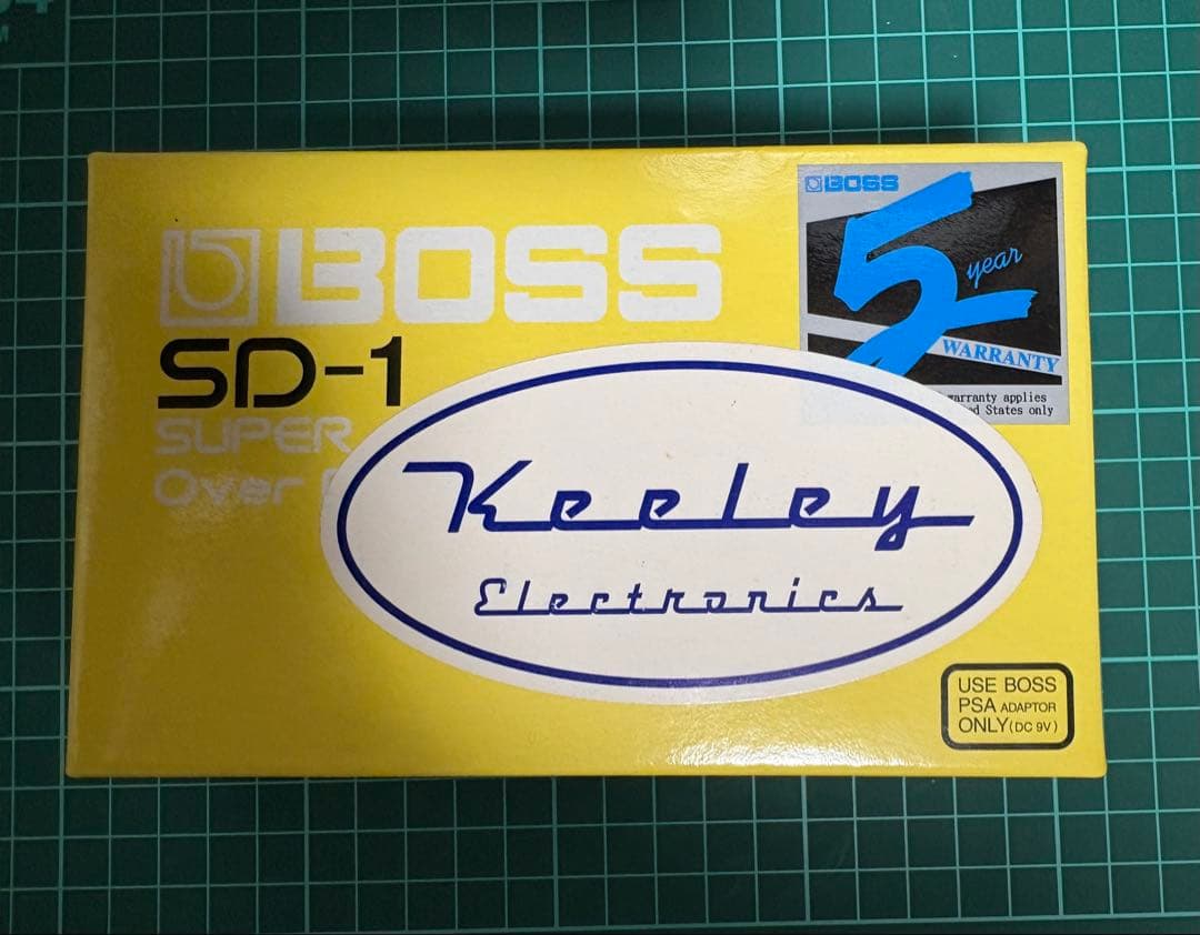 KEELEY モディファイBOSS SUPER Over Drive SD-1