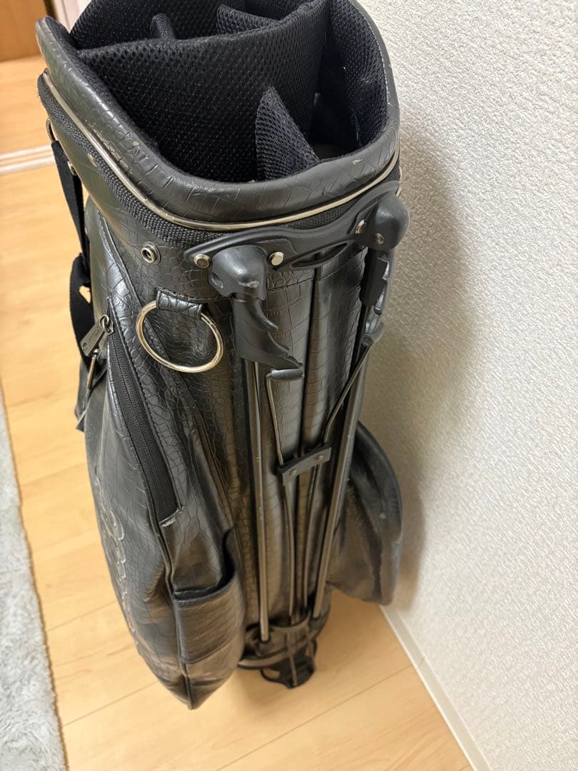 Titleist クロコダイル風 キャディーバック　スタンド型