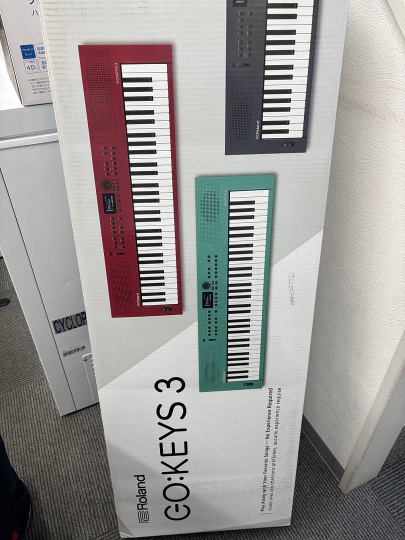 Roland GOKEYS3 ダークレッド
