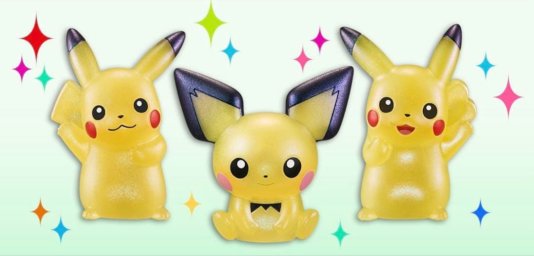 ポケモンキッズ　限定1000体　特別クリアVer. ピカチュウ　ピチュー