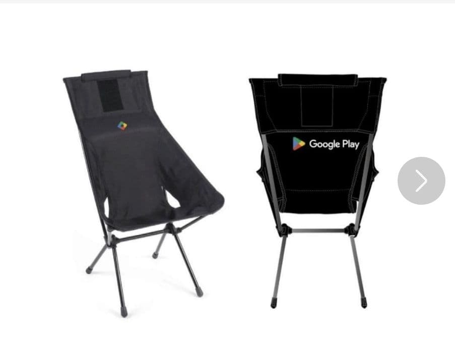 希少品 helinox sunset chair × Google play