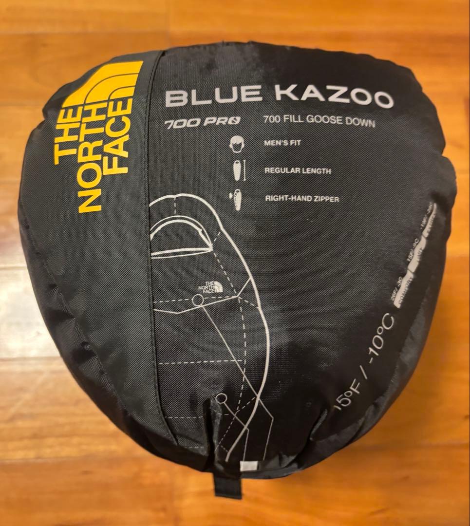 THE NORTH FACE BLUE KAZOO 寝袋