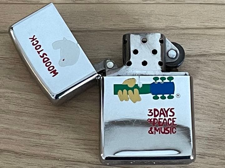 希少品‼️ WOOD STOCK 3DAYS ZIPPO ウッド・ストックジッポー