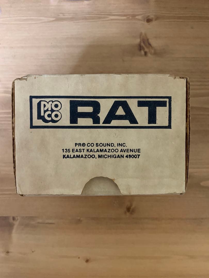 ProCo RAT 1986年 ギターエフェクター 箱アリ