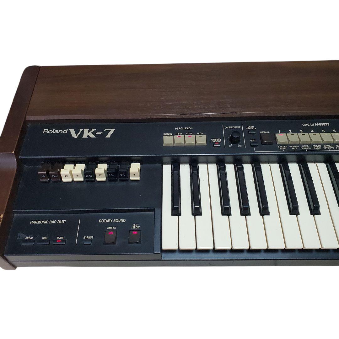 【希少・名機】Roland VK-7 オルガンキーボード 日本製 ハードケース付