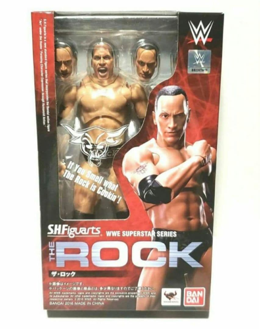 S.H.Figuarts　WWE4体セット　S.H.フィギュアーツ