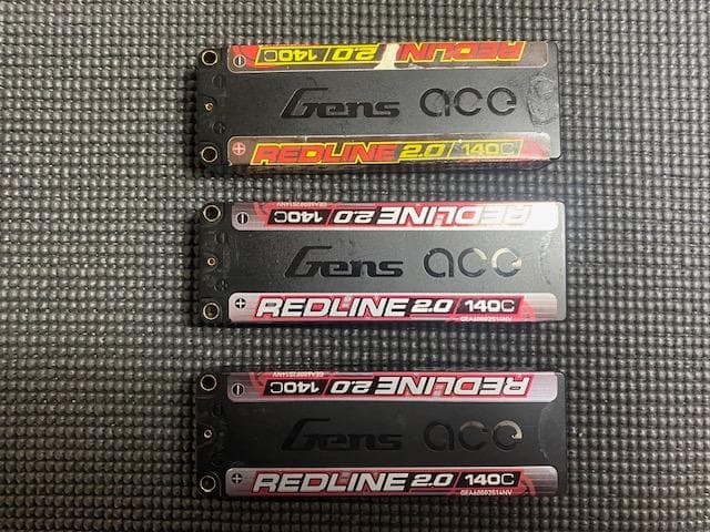 Gans REDLINE6000が2本7000が1本の3本セット