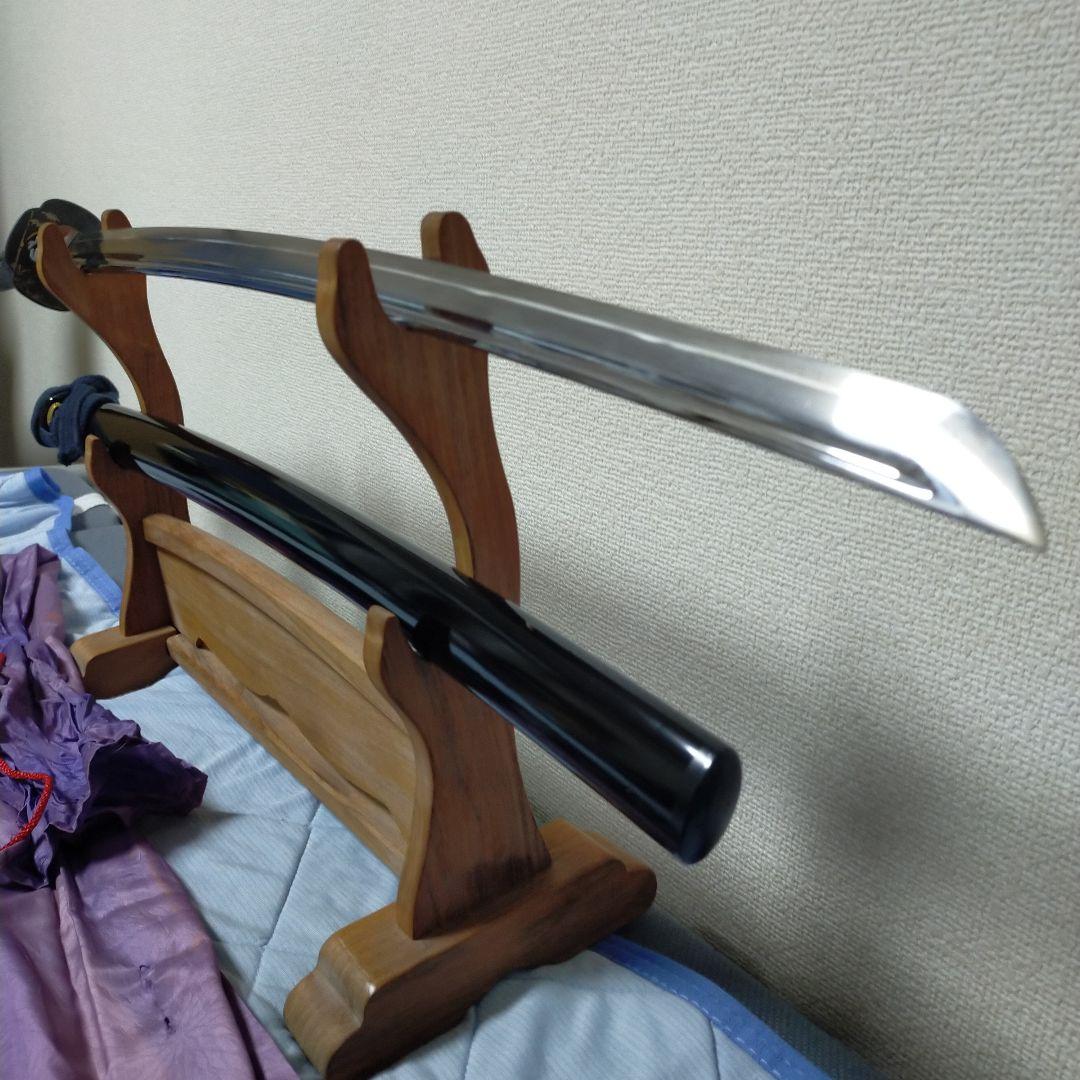 居合刀　模造刀　日本刀　刀剣　樋入り刀身　鮫皮　鉄鍔　刀袋　刀鞄　模擬刀　打刀