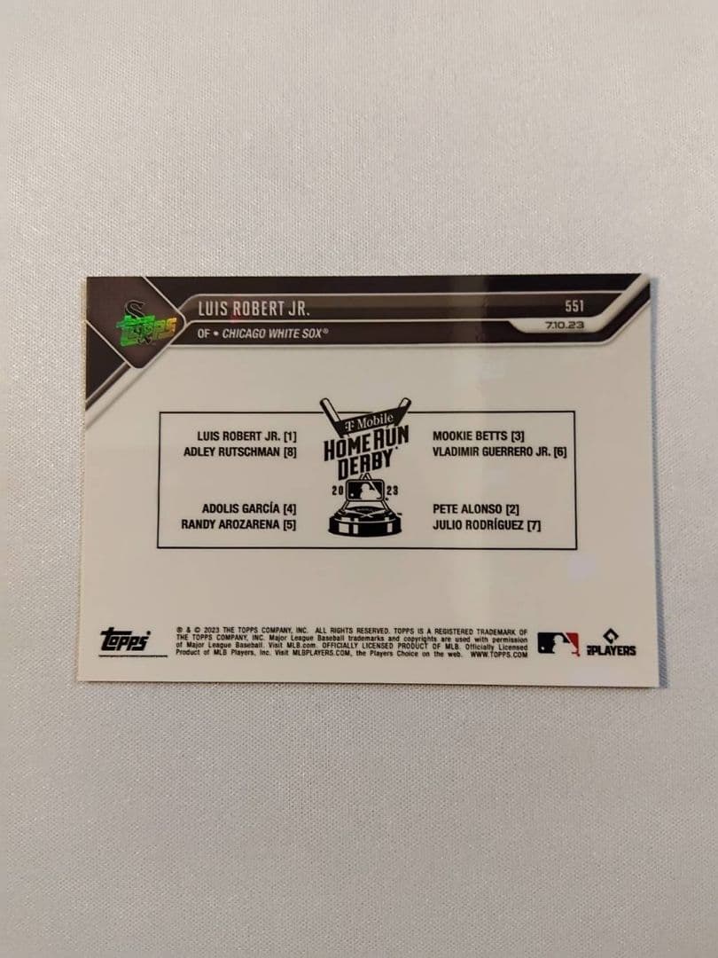 topps now ルイス・ロベルト・ジュニア Luis Robert #551