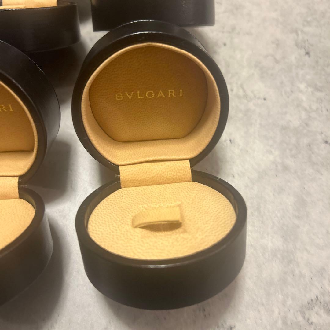 BVLGARI レザーギフト箱 4個セット