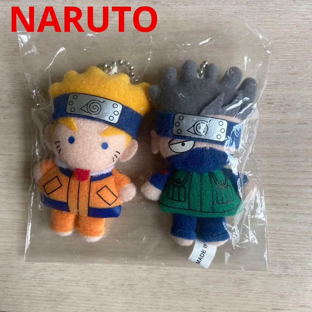 NARUTO　ナルトカカシマスコットキーチェーンぬいぐるみ　少年ジャンプ　レア