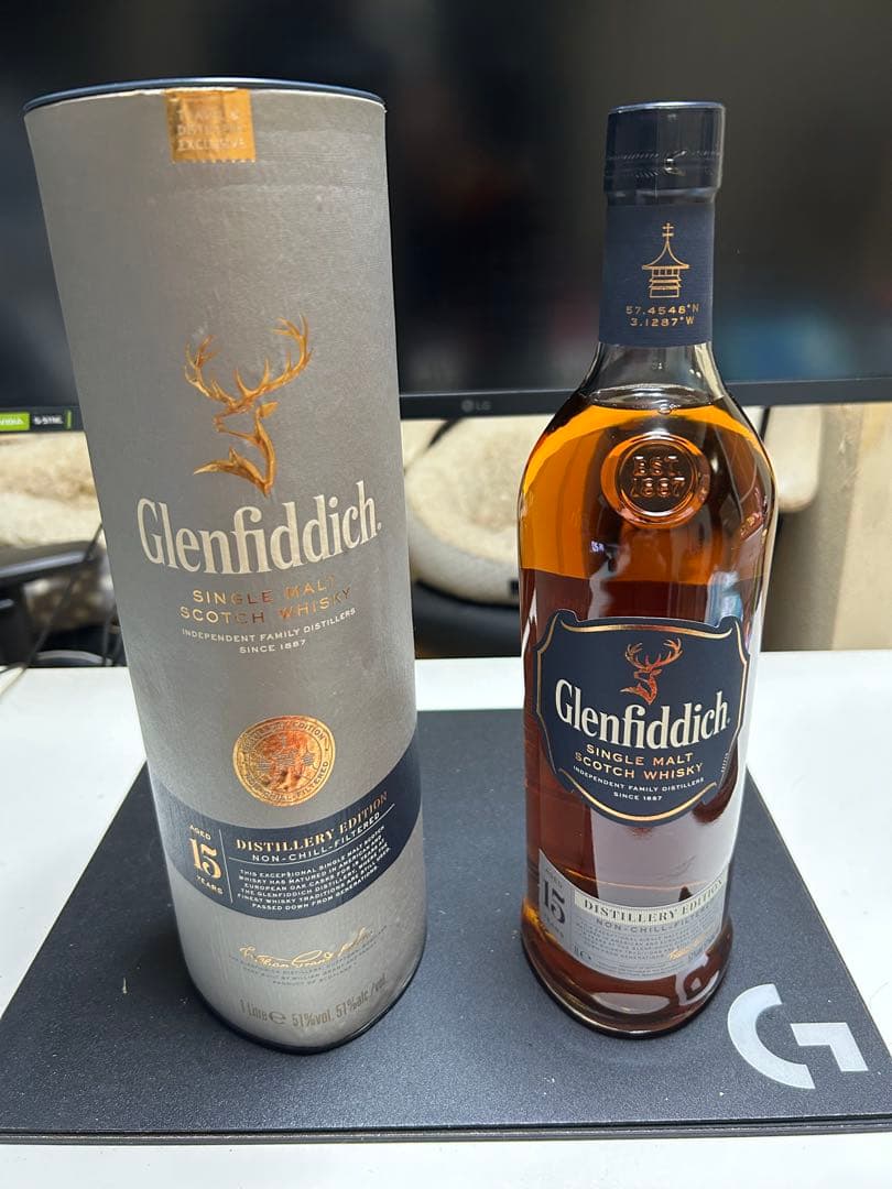 グレンフィディック　Glenfiddich 15 Year Old