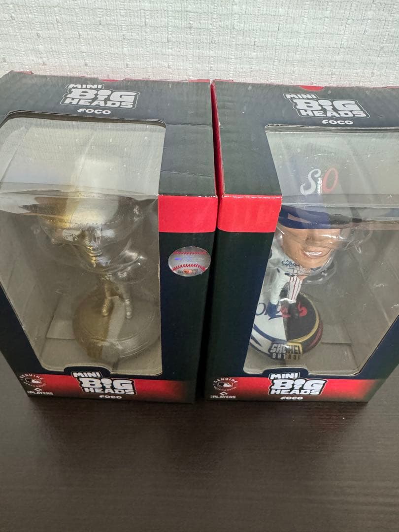 FOCO MINI BIG HEADS 大谷翔平 ボブルヘッド人形 2体セット
