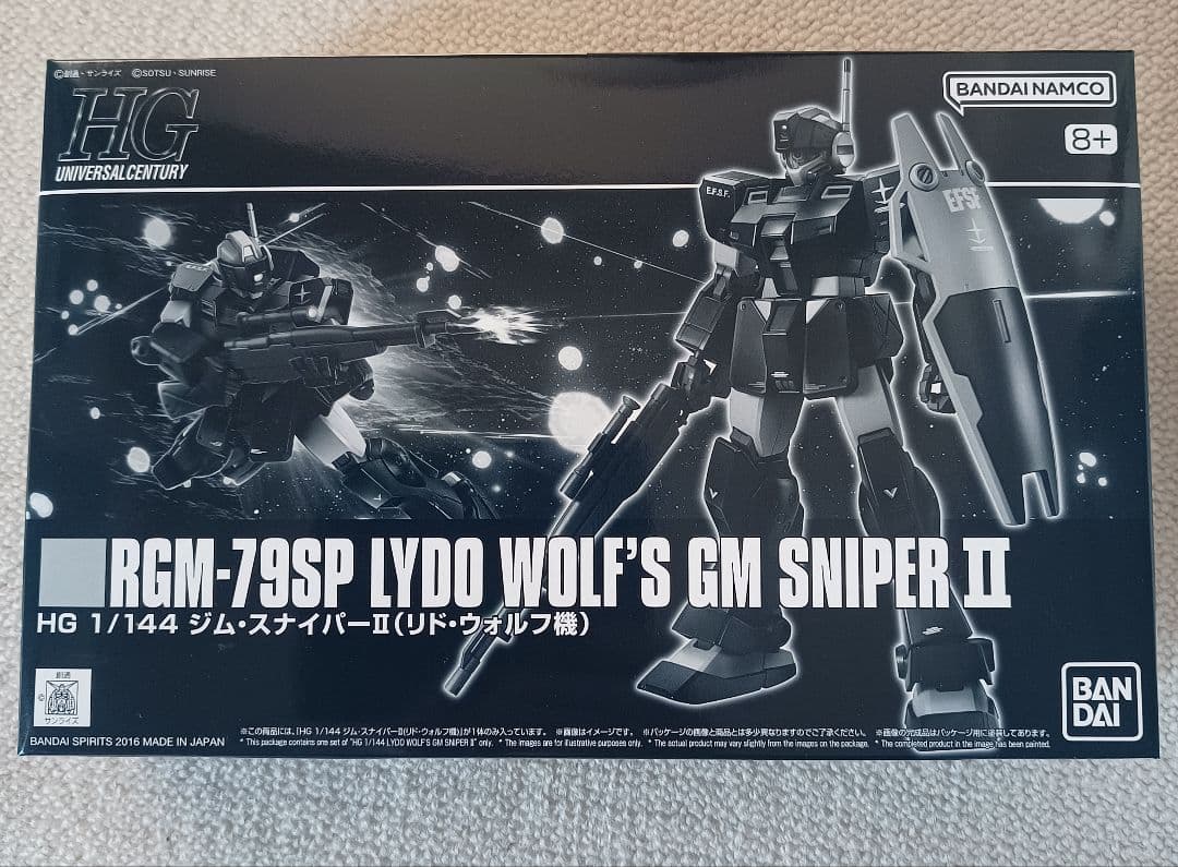 ＭＧ 強化型ZZガンダム Ver．Ka、HGジム・スナイパーＩＩリド・ウォルフ機