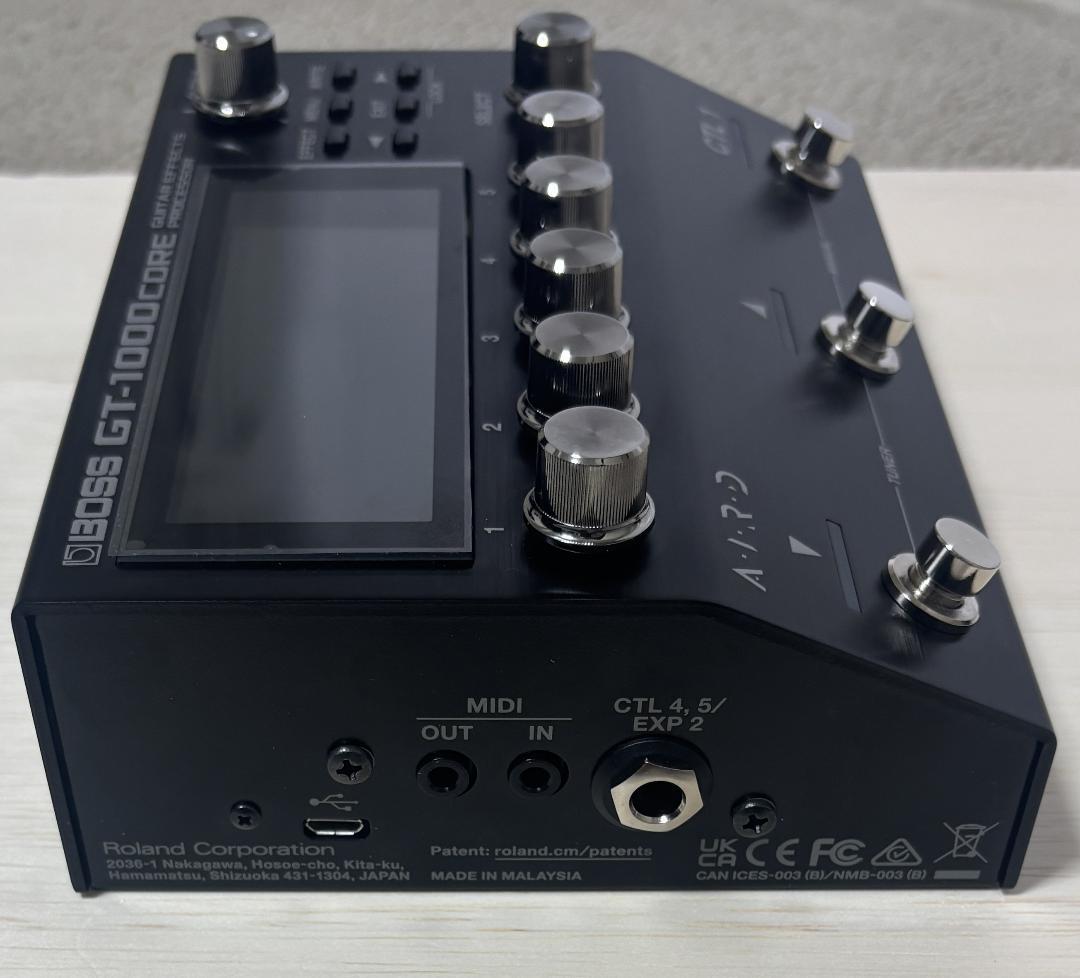 ギター BOSS GT-1000CORE GuitarEffectsProcessor