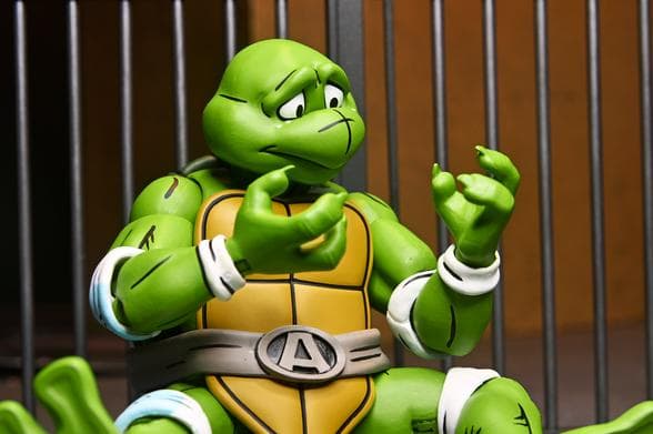 【NECA】新品 正規品 TMNT タートルズ エイプリル 5人目のタートルズ