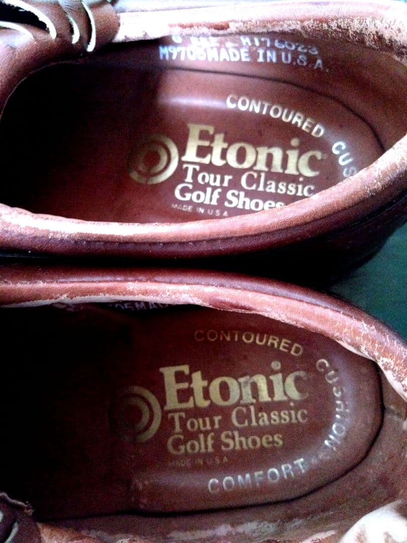 CLASSIC　Style　 ウィングチップメダリオン　トゥ　GOLFSHOES