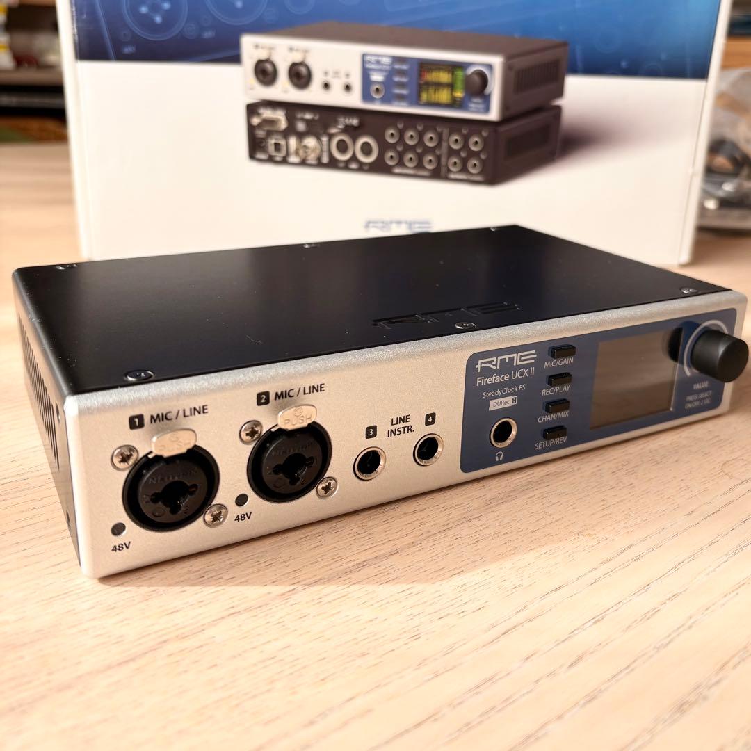 RME FireFace UCX II オーディオインターフェイス