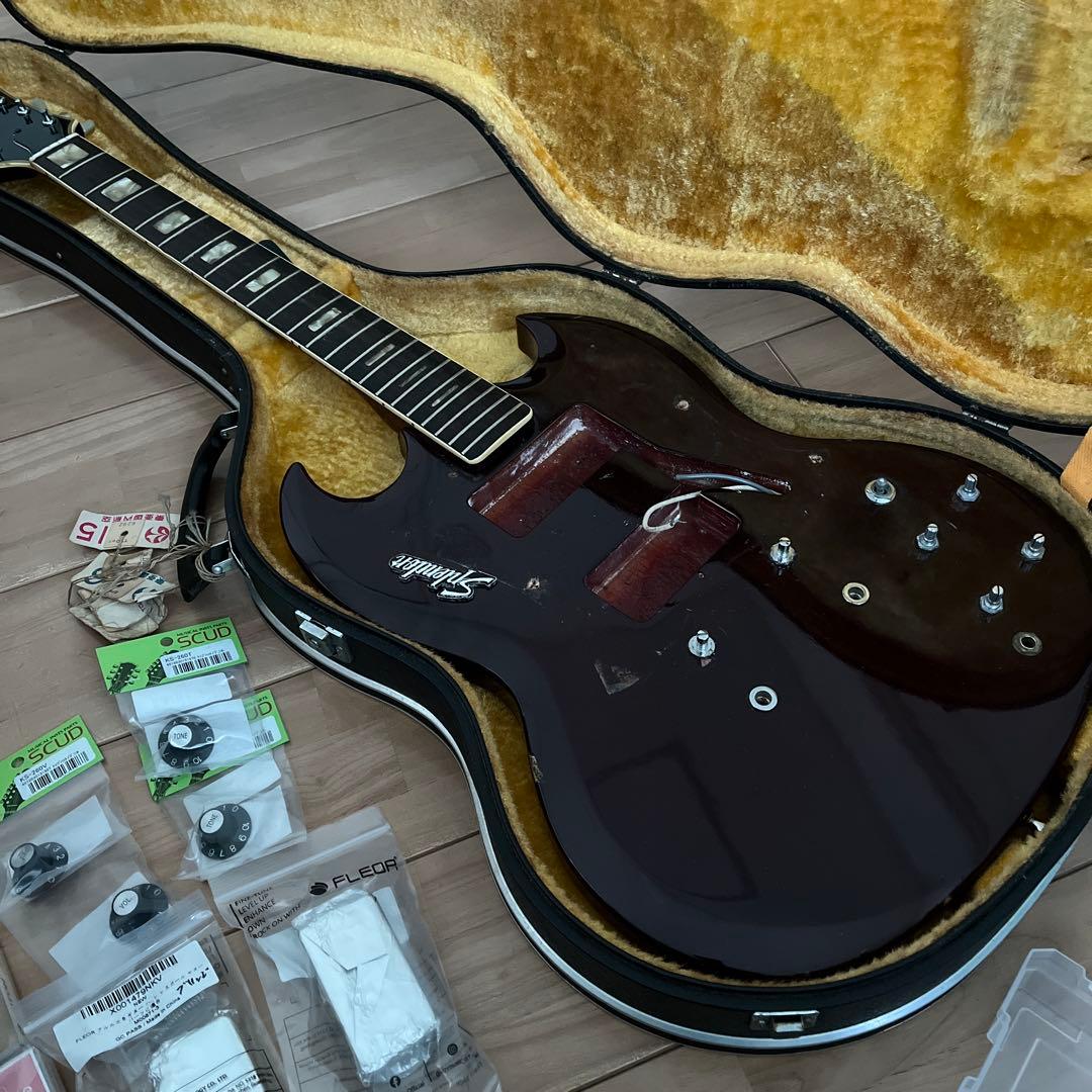 Greco SG マツモク製　ジャンクだけど新品ピックアップ付きビンテージ