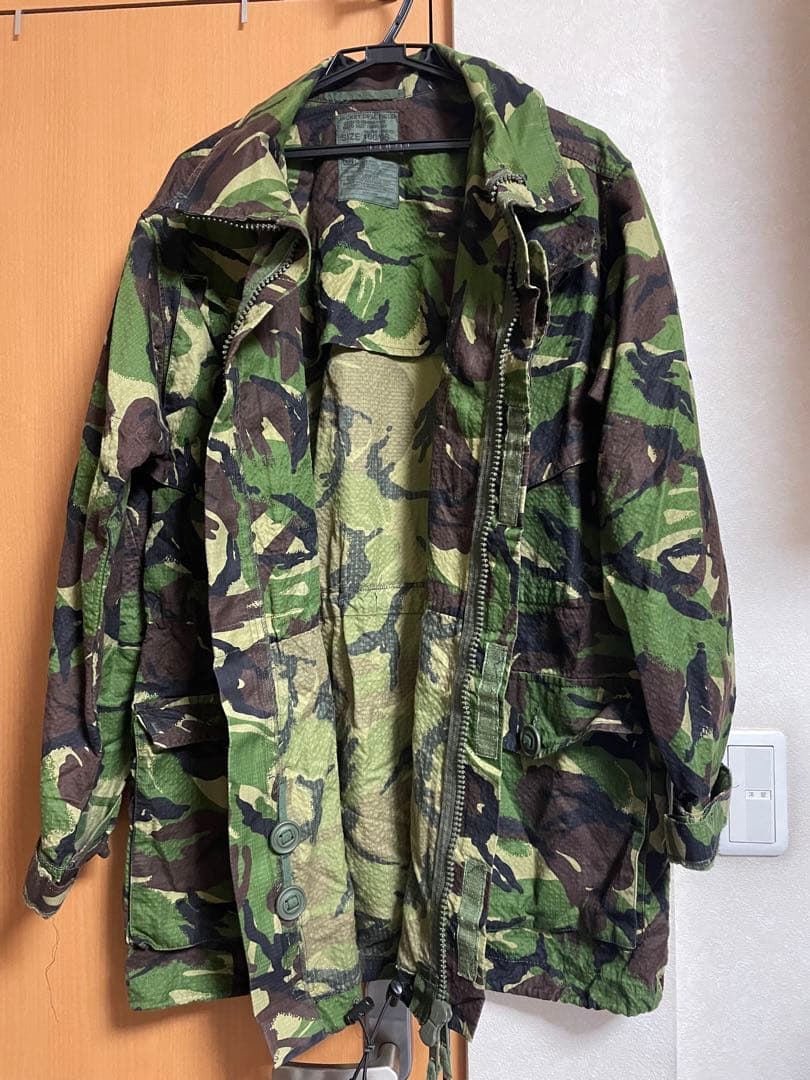 イギリス軍JACKET DPM.FIELDミリタリージャケット迷彩　中田商店