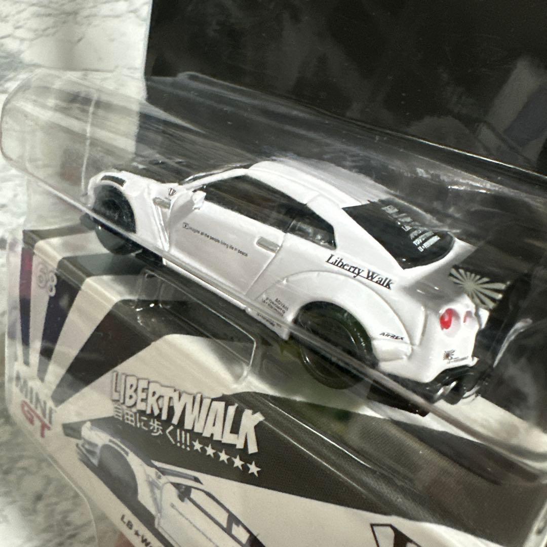 ミニＧＴ LB NISSAN GT-R WHITE