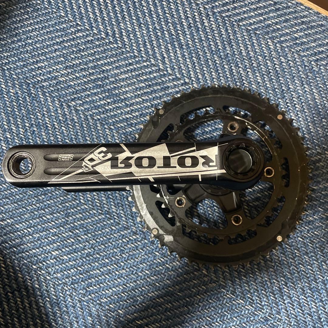 ROTOR 3DF クランクセット 52/36T 172.5mm
