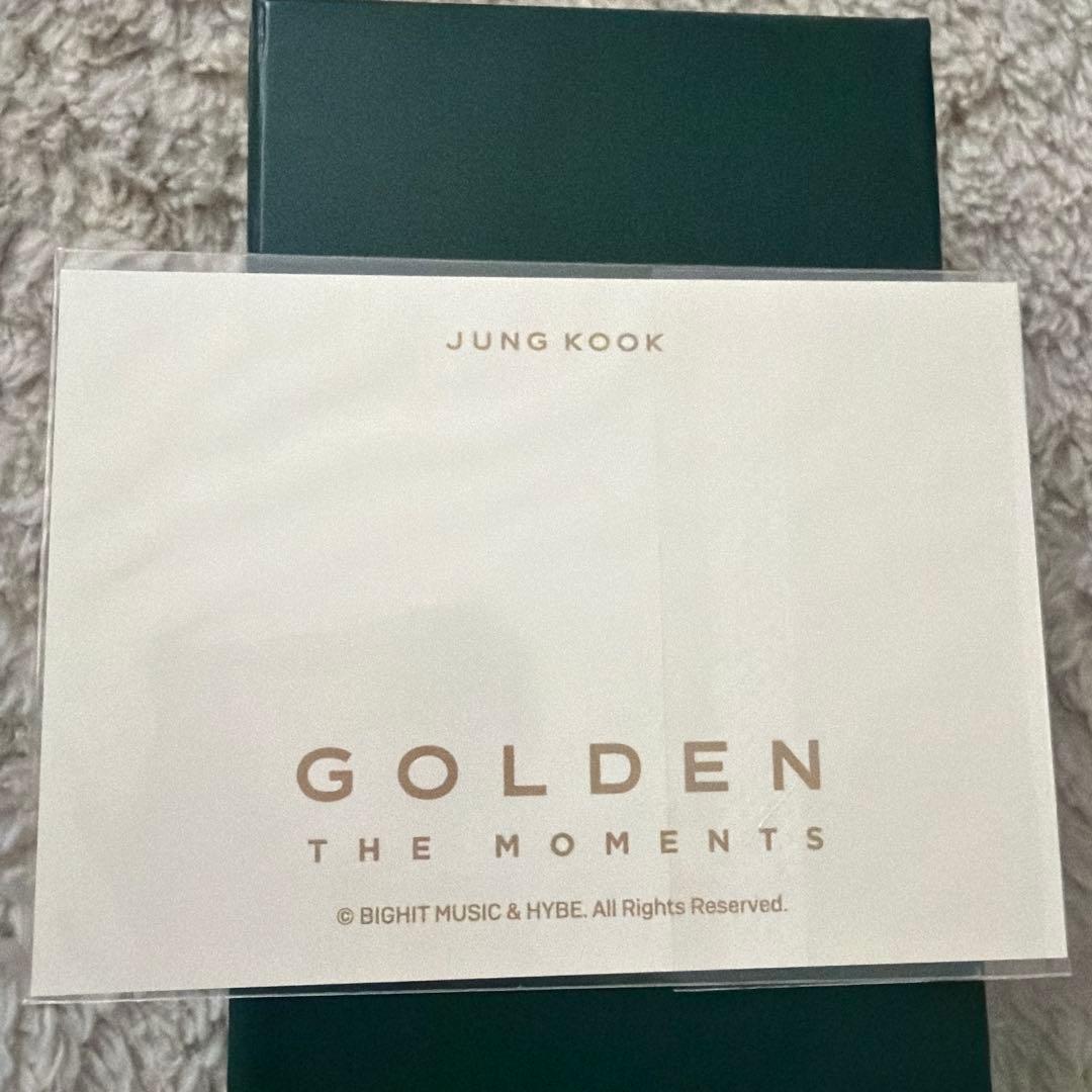 ジョングク展示会 GOLDEN THE MOMENTSソウル限定ネックレス