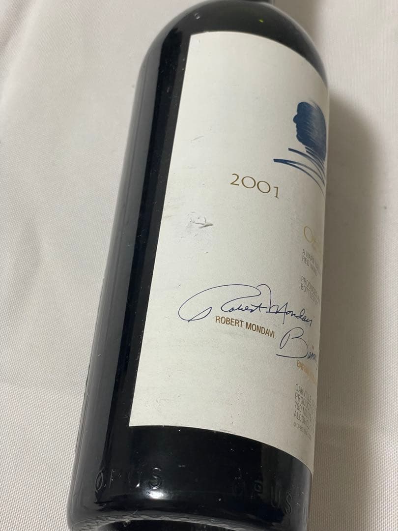 Opus One オーパスワン 2001 赤ワイン 750ml アサヒビール輸入