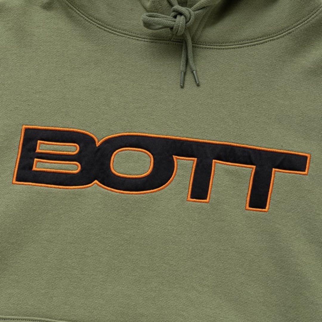 BoTT / V2 LOGO HOODIE / OLIVE Lサイズ