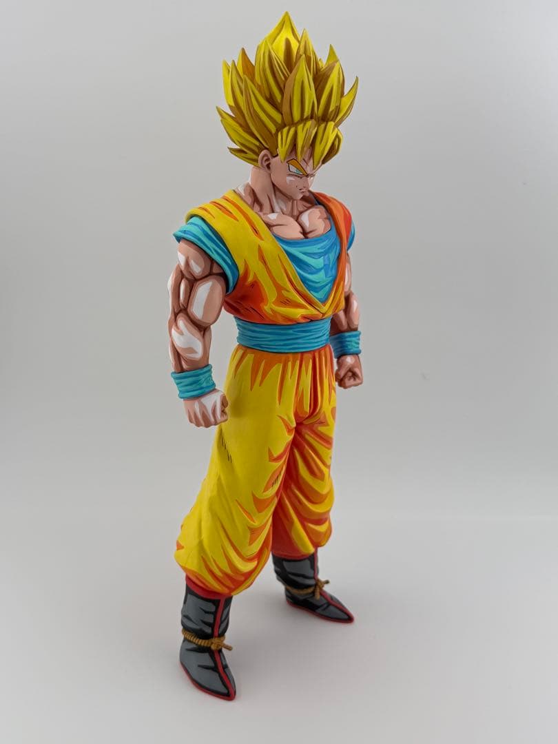 ドラゴンボール　リペイント　孫悟空　スーパーサイヤ人2 フィギュア　二次元彩色