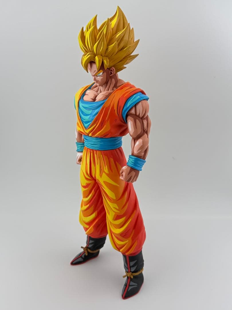 ドラゴンボール　リペイント　孫悟空　スーパーサイヤ人2 フィギュア　二次元彩色
