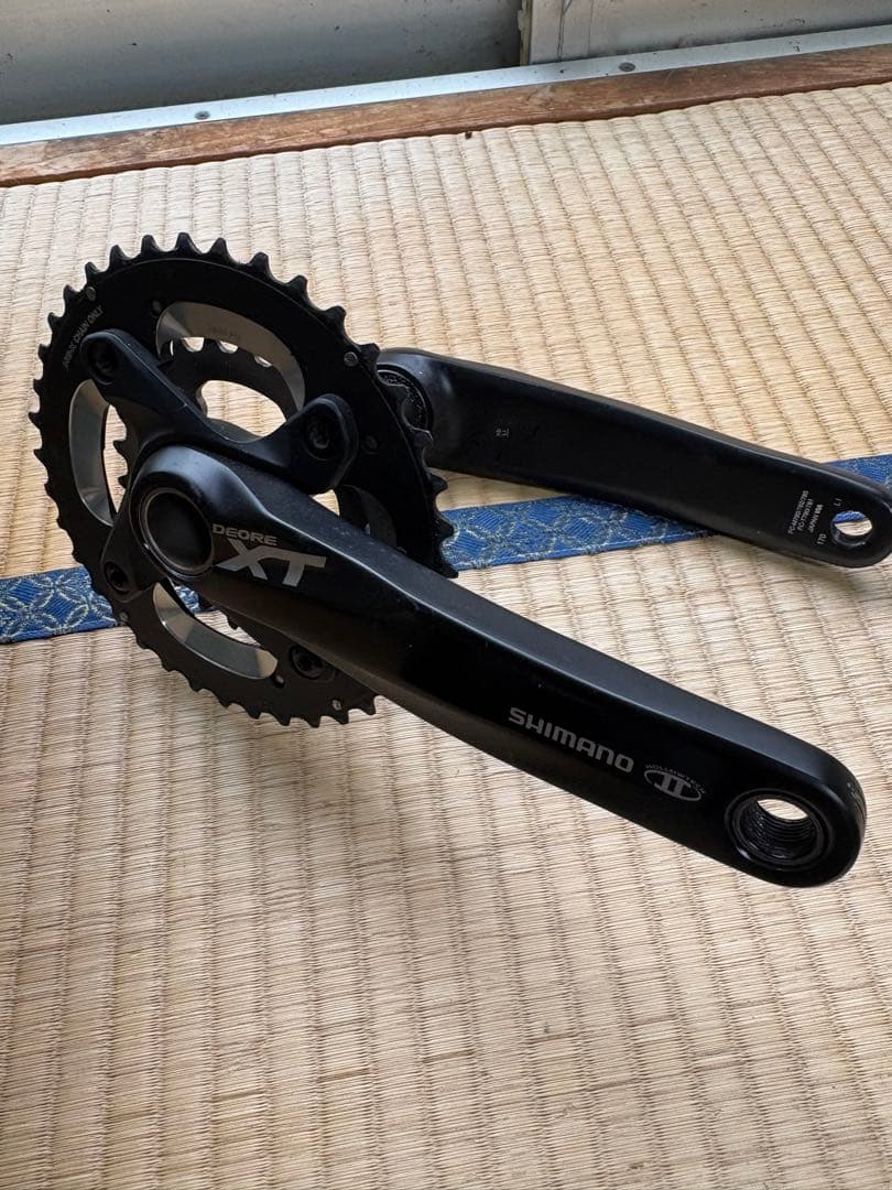 Shimano Deore XT M785 38-24クランクセット 10s用