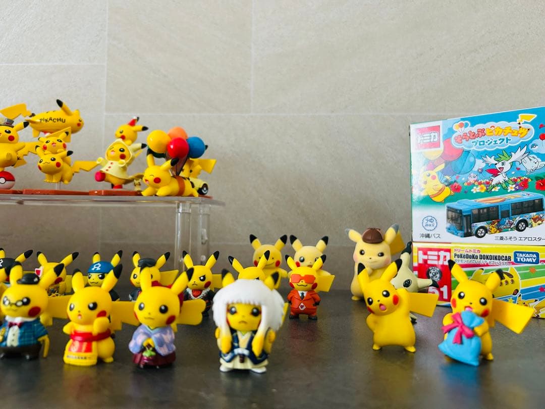 ピカチュウ フィギュア セットpikachu figure collection
