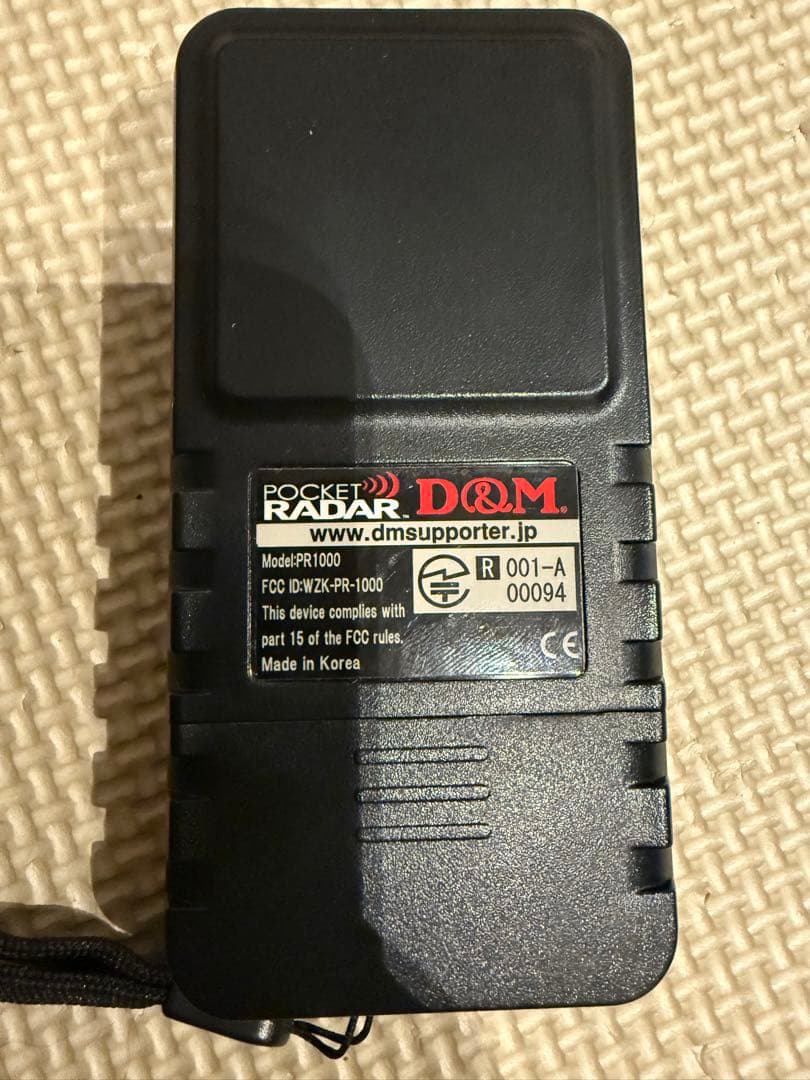 美品　POCKET RADAR ポケットレーダー