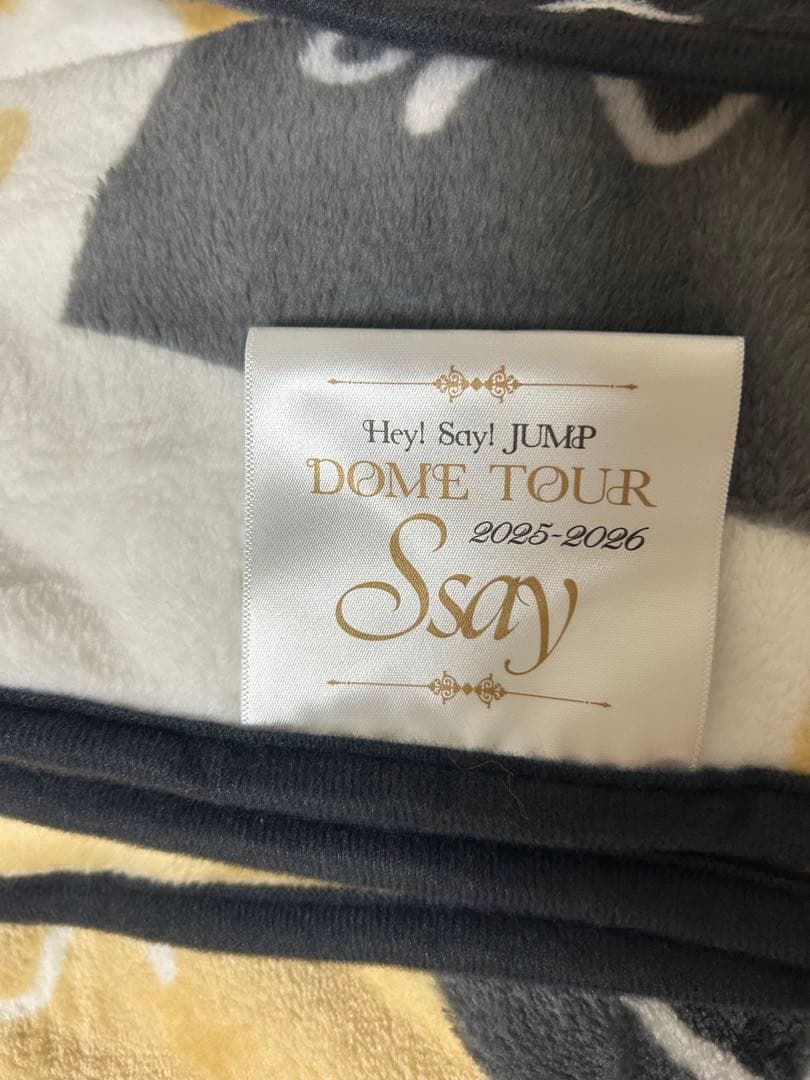 Hey!Say!JUMP ツアーグッズ　Ssay ブランケット